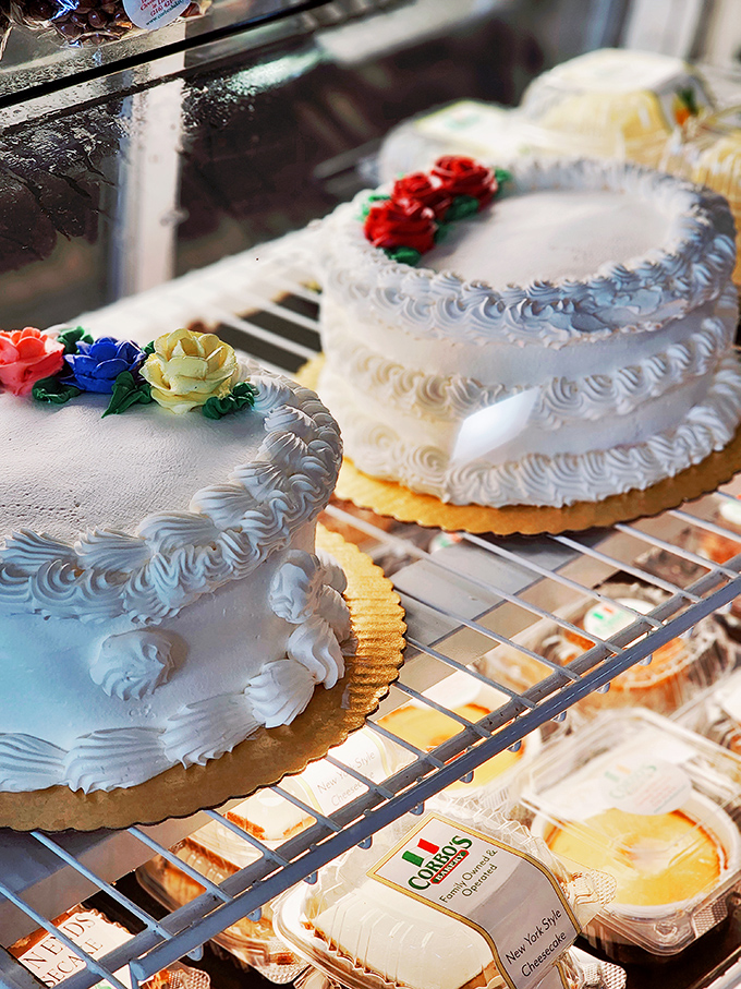 These wedding cakes aren't just desserts&mdash;they're edible architecture. The delicate sugar flowers and perfect piping would make even the most stoic Italian grandmother weep with joy.