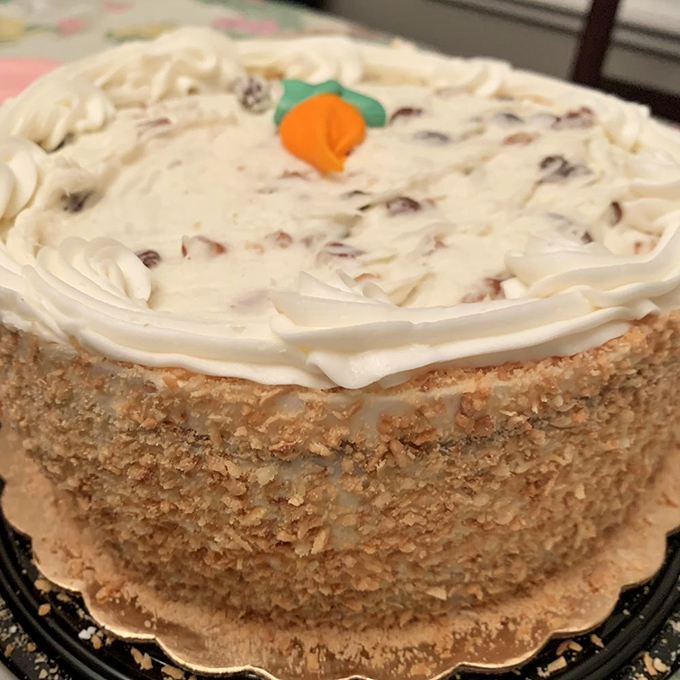 Carrot cake perfection &ndash; where cream cheese frosting meets spiced cake in a marriage that would make even non-vegetable lovers swoon.