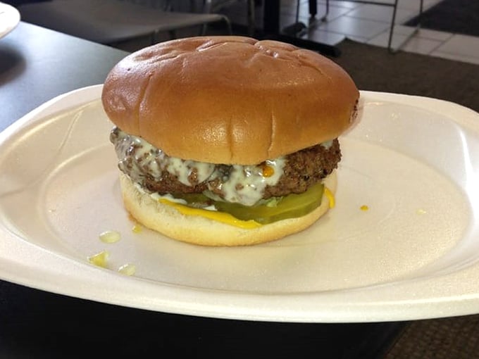 Behold the star of the show &ndash; a perfectly melty cheeseburger that makes fancy $30 restaurant versions seem like overpriced imposters. This is burger nirvana, pure and simple.
