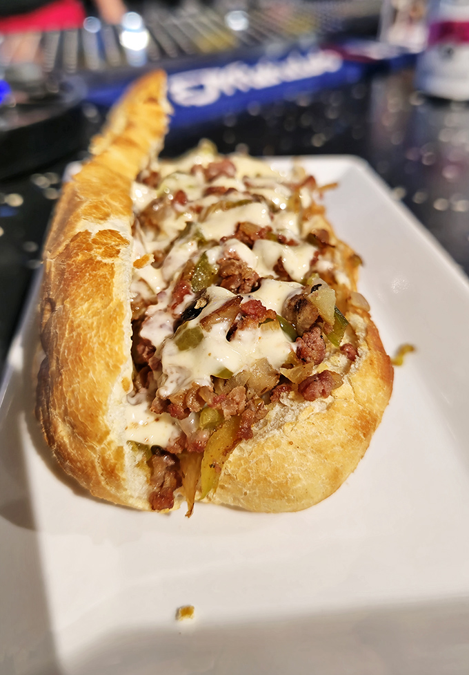 Behold the cheesesteak that's converting Ohio into unexpected Philadelphia rivalry territory, one bite at a time.