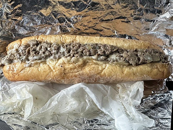 This isn't just a sandwich &ndash; it's what happiness looks like wrapped in aluminum foil.