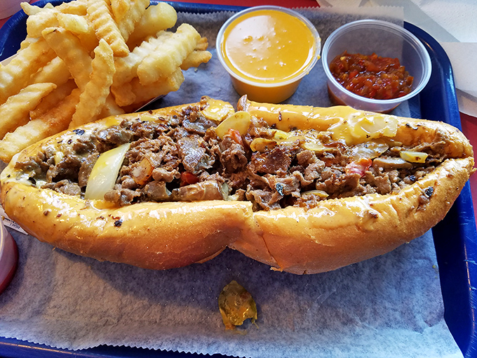 This cheesesteak isn't just a sandwich&mdash;it's a masterpiece of meat, cheese, and bread that makes you wonder why you'd eat anything else.