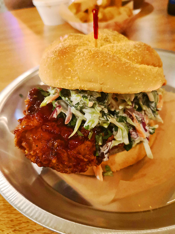 One bite of this golden masterpiece and you'll understand why people drive hours for lunch.