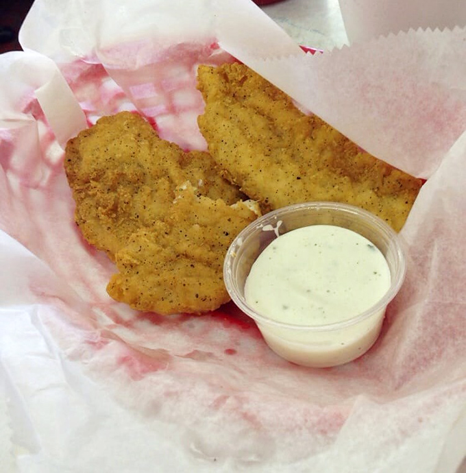 Golden-brown chicken tenders that make a mockery of every fast food imposter you've ever eaten. The perfect vehicle for that creamy dipping sauce.