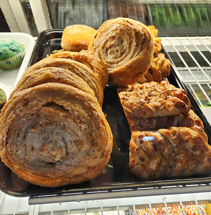These spiral pastries aren't just desserts &ndash; they're edible architecture, layers of cinnamon and sugar creating a delicious labyrinth.