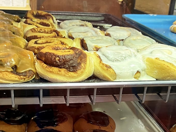 Behold the golden spirals of cinnamon heaven that have made pilgrims of ordinary breakfast seekers.