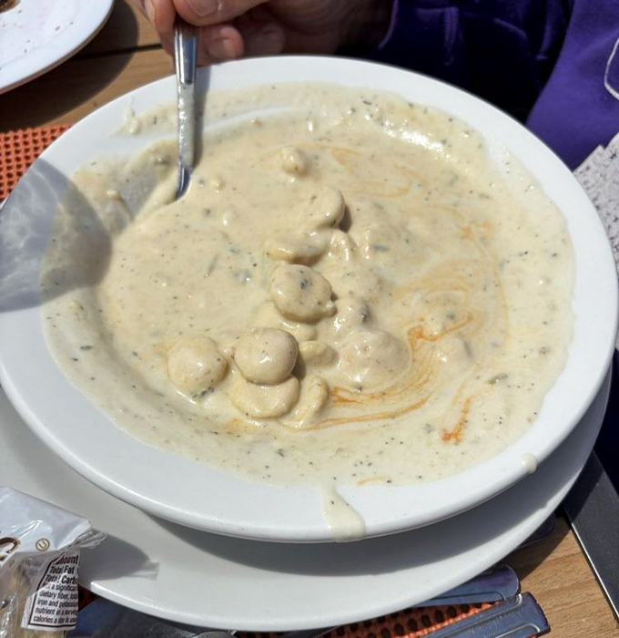 Not all treasures require diving&mdash;this creamy clam chowder delivers oceanic wealth by the spoonful, no treasure map needed.