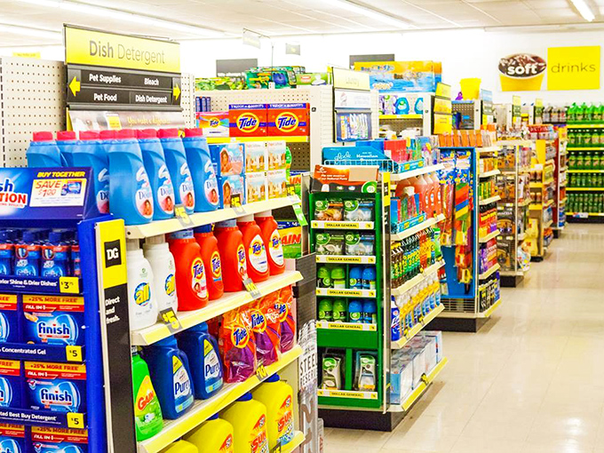 The cleaning product aisle: where hope springs eternal that somehow, this time, your house will stay spotless for more than fifteen minutes after you finish cleaning.