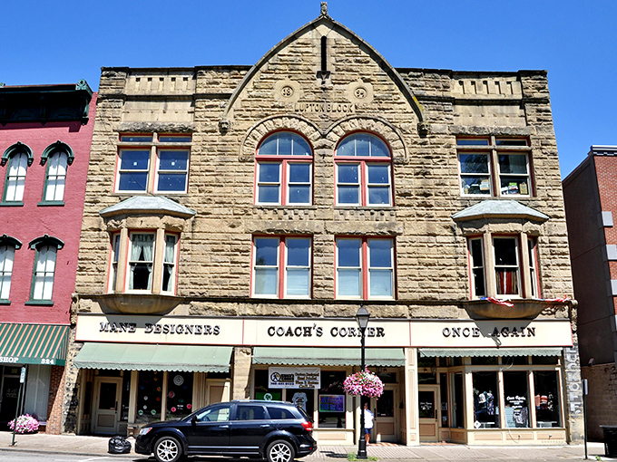 Historic architecture frames modern businesses in this downtown gem, where 19th-century craftsmanship meets 21st-century small-town entrepreneurship.