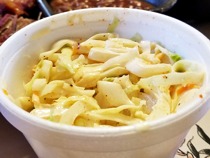 Creamy, tangy coleslaw that doesn't just accompany the barbecue—it elevates it. The perfect cool counterpoint to smoky heat.