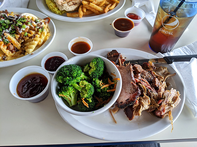 Behold the combo platter that turns grown adults into gleeful children on Christmas morning.