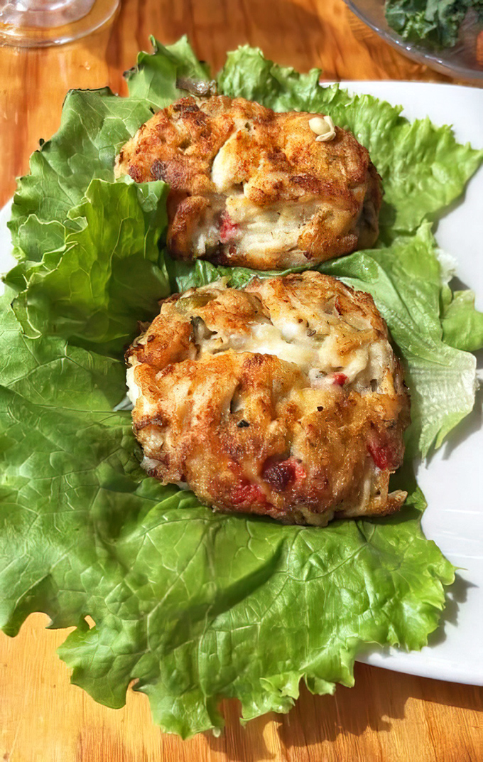 These aren't just crab cakes&mdash;they're edible love letters from the Chesapeake, with chunks of sweet meat barely held together by kitchen magic.