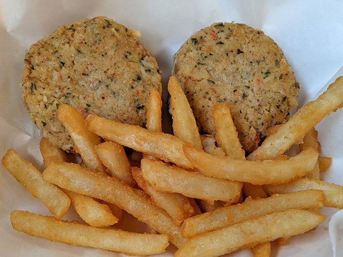 Golden-brown perfection—these Maryland-style crab cakes are what food dreams are made of, with just enough crisp exterior to hug that sweet crab meat.