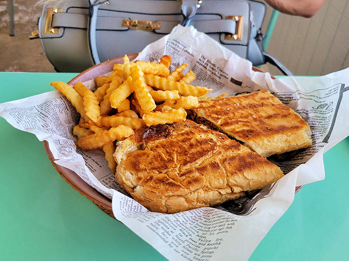 That Cuban sandwich isn't messing around&mdash;perfectly pressed bread giving way to melty cheese and savory meats with each satisfying crunch.
