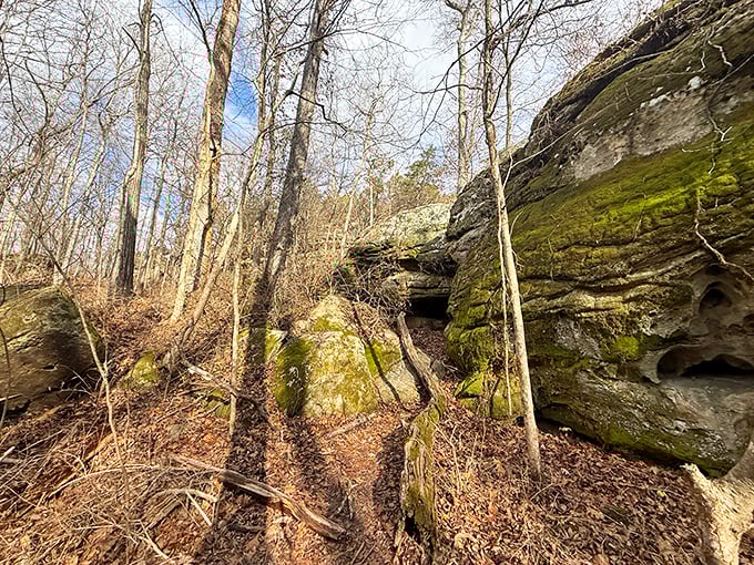 Devil's Standtable Trail leads to views so spectacular, you'll forgive the ominous name for the heavenly payoff.