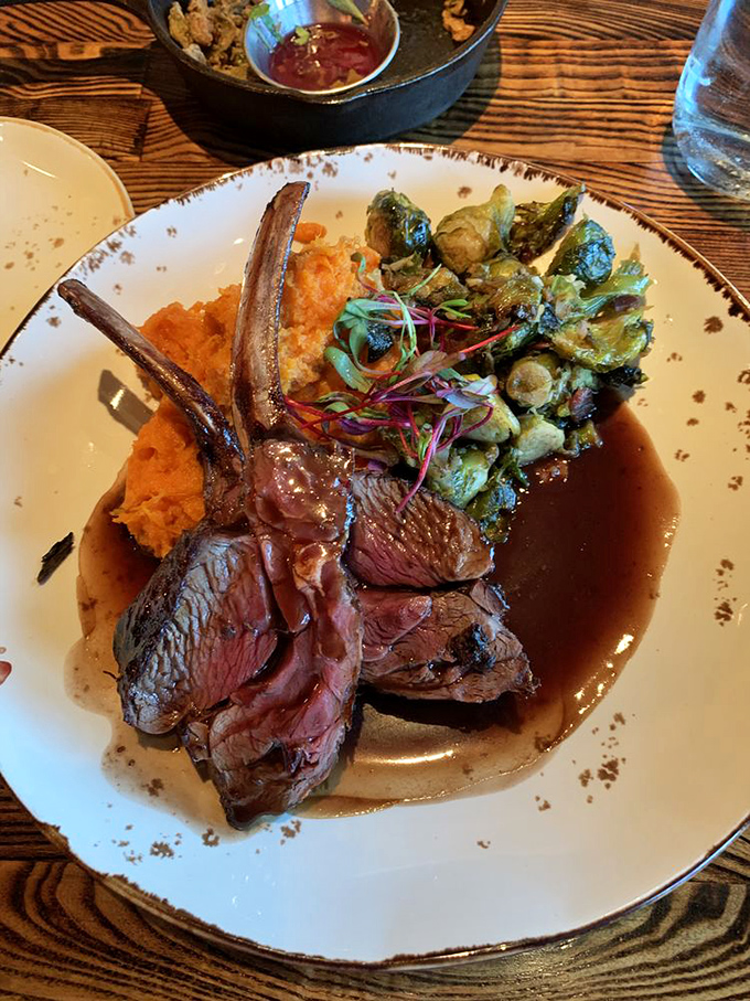 These elk chops aren't just dinner; they're a carnivore's dream come true, swimming in a savory reduction that would make even vegetarians reconsider their life choices.