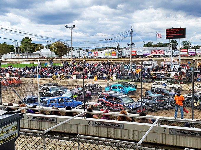 Adrenaline junkies unite! The Fremont Speedway delivers heart-pounding demolition derby action that'll have you cheering louder than you thought possible.