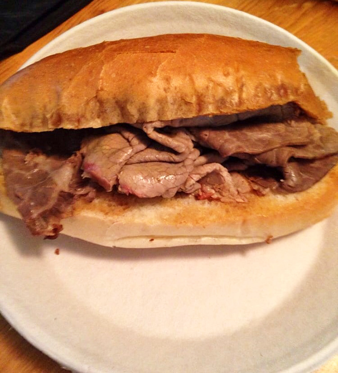 Behold the French dip in all its juicy glory &ndash; this is what sandwich dreams are made of.