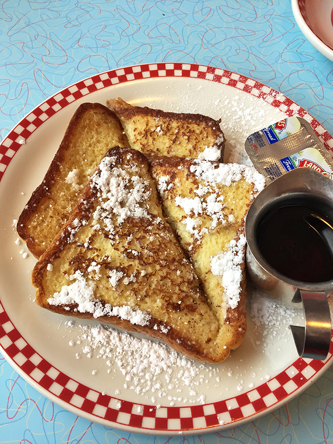 French toast that's achieved the perfect golden-brown exterior while maintaining that custardy interior&mdash;the breakfast equivalent of winning the lottery.