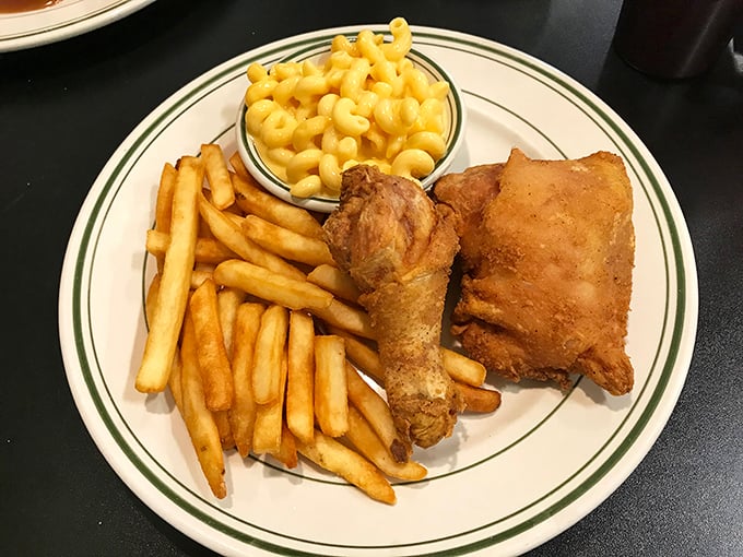 Golden-fried perfection that would make Colonel Sanders question his life choices &ndash; this is chicken done right.