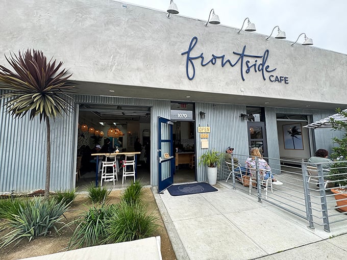 Frontside Cafe embodies Ventura's unpretentious foodie scene&mdash;where the ocean breeze comes complimentary and nobody lectures you about the coffee's origin story.