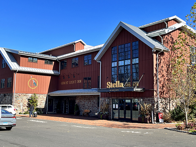The Ghost Light Inn stands proudly along the Delaware, promising river views that pair perfectly with morning coffee.