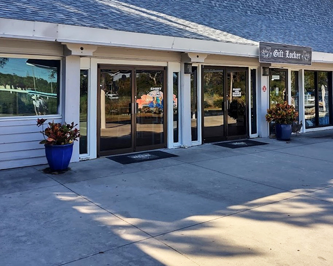 The Gift Locker promises treasures beyond shell necklaces and alligator paperweights. Though let's be honest, you're definitely leaving with that mermaid snow globe.