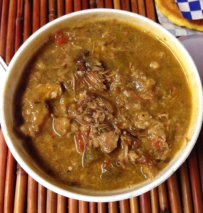One spoonful of this rich, dark gumbo transports you straight to Louisiana's bayou country magic.