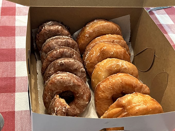 Donut nirvana exists, and it comes in a humble cardboard box. These hand-crafted beauties make chain store versions look like sad, distant relatives who weren't invited to the family reunion.