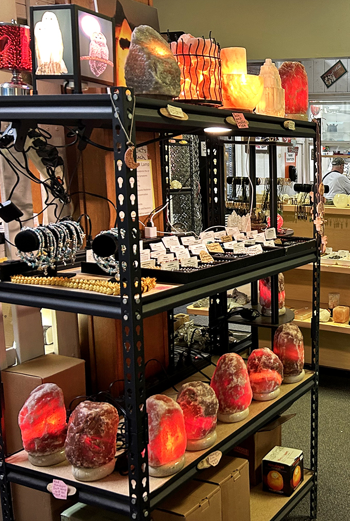 Nature's night lights! These Himalayan salt lamps transform any room into a warm sanctuary. Instant ambiance without the complicated remote control.