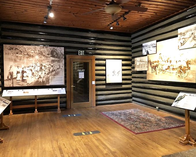 Step back in time at the visitor center's historical exhibits. Like Netflix for history buffs, but with better lighting and no subscription fees.