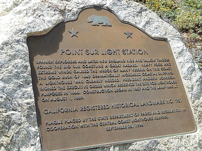This historical marker tells the lighthouse's origin story&mdash;think of it as the superhero backstory for a building that saved countless lives.