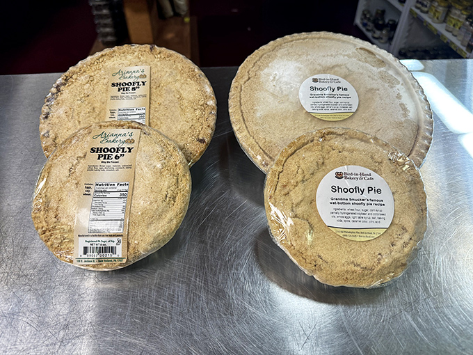 Shoofly pie: Pennsylvania Dutch soul food that somehow found its way to Florida. These molasses-rich treasures are what people drive counties to experience.