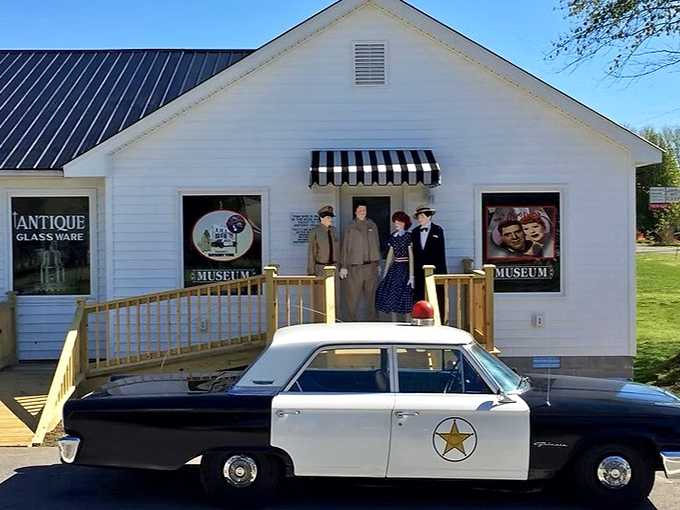 Step into a world where television memorabilia meets small-town charm &ndash; this museum celebrates classic Americana with vintage police car included.