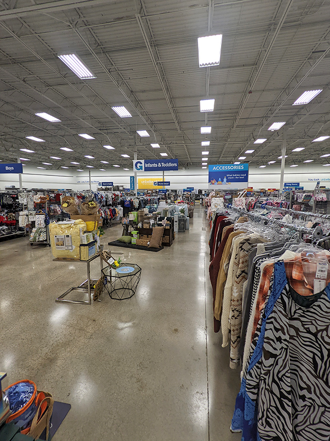 Aisles that stretch like the Delaware coastline, filled with treasures waiting to be discovered by savvy shoppers.