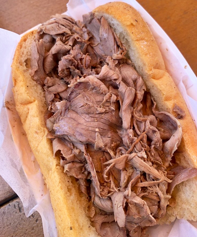 Behold the Italian beef sandwich that makes grown adults weep tears of pure joy.