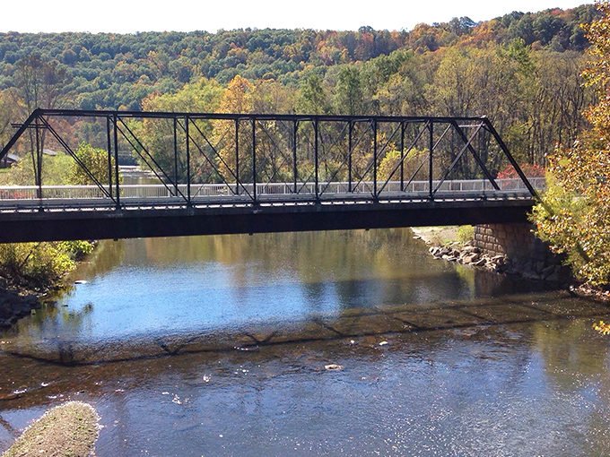 This isn't just a bridge&mdash;it's a time machine spanning Oil Creek, connecting modern Titusville to its petroleum-pioneering past.