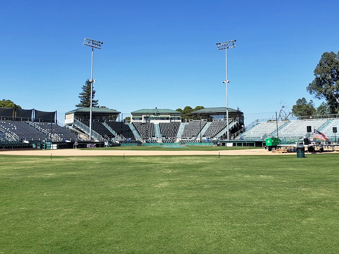 John Thurman Field: Where minor league dreams take flight under Central Valley skies, and the crack of the bat sounds sweeter than your neighbor's endless home renovation project.