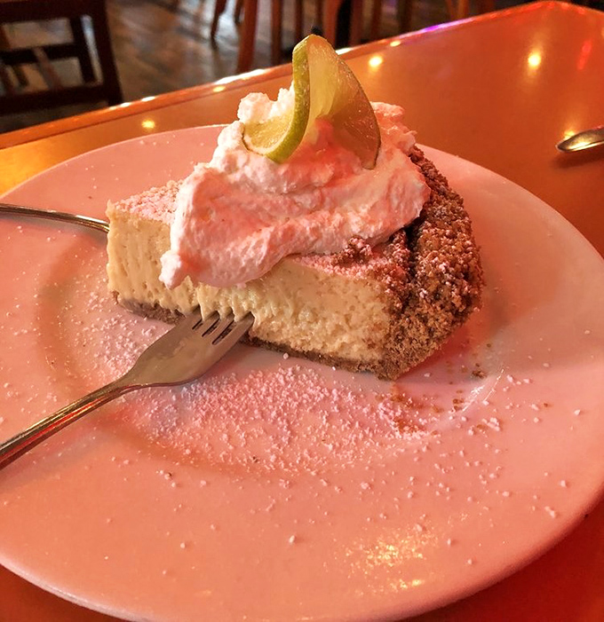 This key lime pie isn't just dessert&mdash;it's Florida's edible sunshine, perfectly balanced between tart and sweet with a graham cracker foundation worthy of architectural awards.