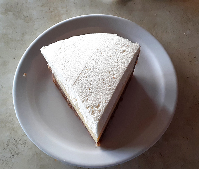 The star of the show: key lime pie so authentic it should come with its own passport from the Florida Keys.