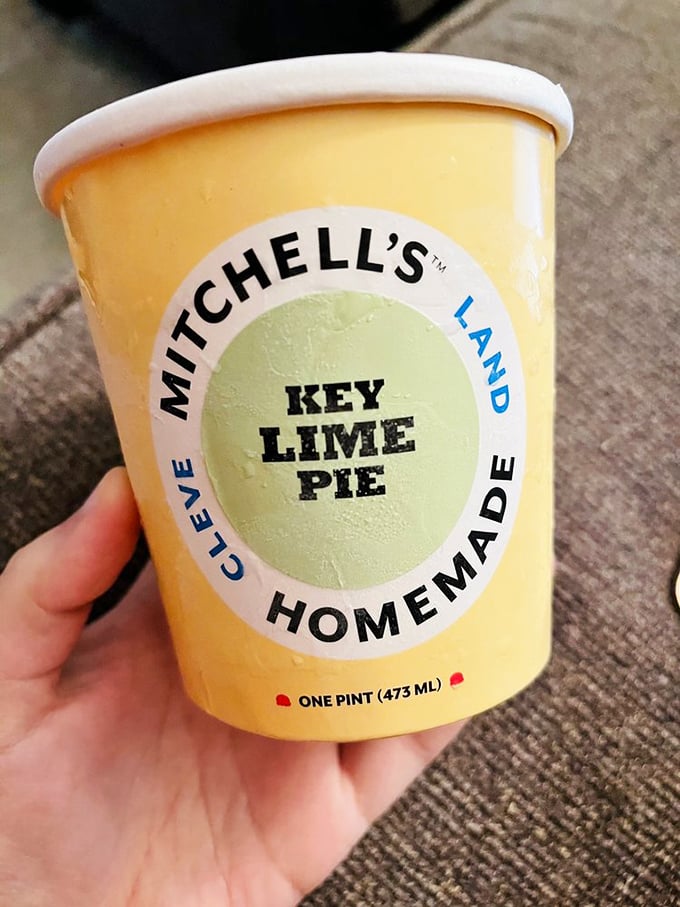 Key Lime Pie in ice cream form: all the Florida vacation vibes without the sunburn or awkward family photos.
