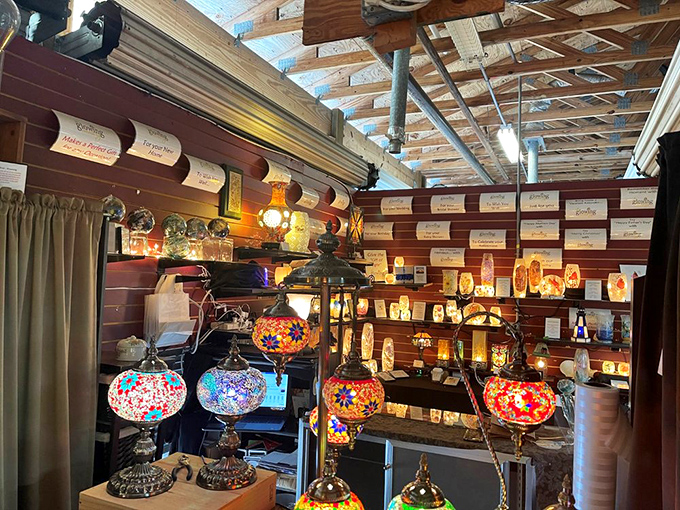 These aren't your grandmother's lamps&mdash;unless your grandmother had exceptional taste in kaleidoscopic Moroccan-inspired lighting that transforms any room into a magical space.