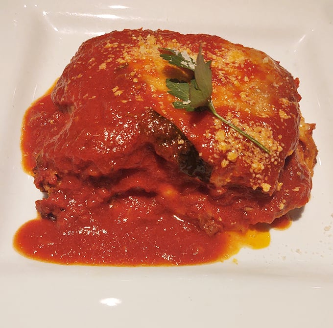 Layers of pasta, cheese, and sauce in perfect harmony&mdash;this lasagna doesn't need a microphone to be the star of the show.