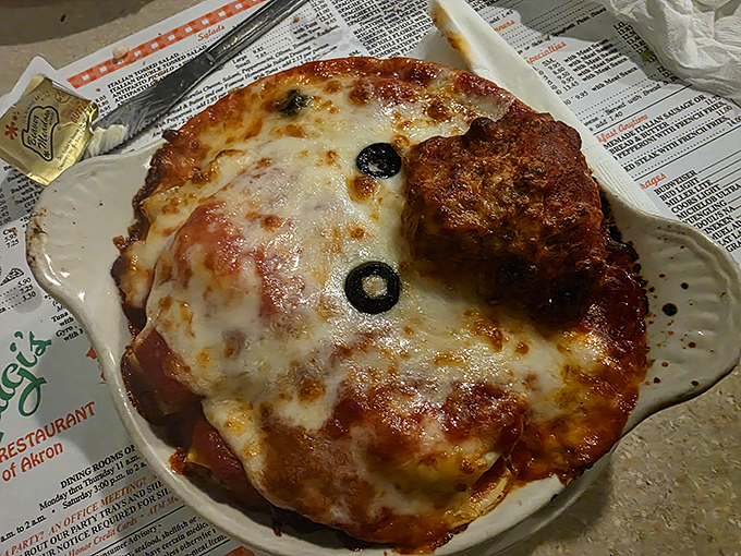 Behold the lasagna that launched a thousand road trips&mdash;a bubbling cauldron of cheese, sauce, and pasta that makes grown adults weep with joy.