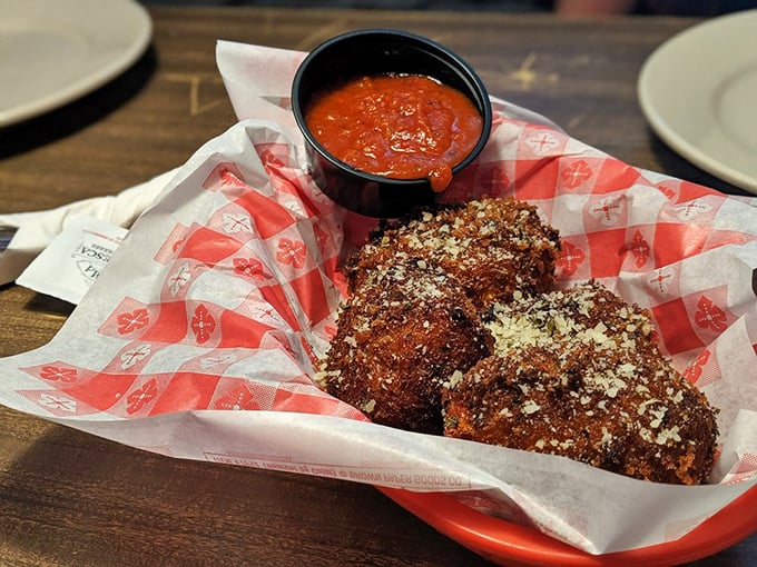 These aren't just any lasagna bites—they're little golden-brown time machines that transport you to an Italian grandmother's kitchen you never knew you missed.