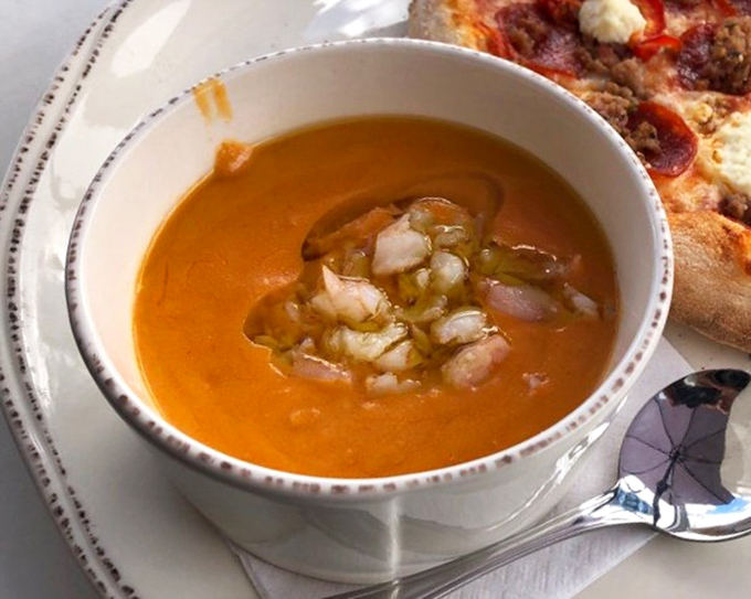 This isn't just lobster bisque&mdash;it's liquid gold in a bowl, topped with tender morsels of lobster that make you wonder why you'd ever order anything else.