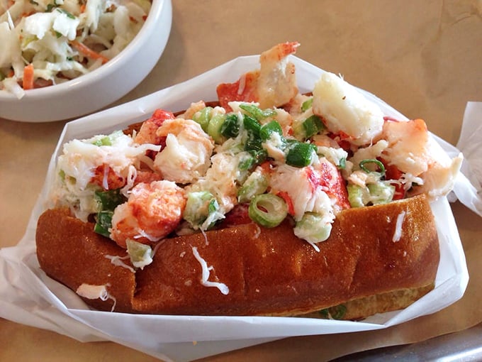The lobster roll that launched a thousand road trips. Chunks of sweet meat nestled in a buttery roll&mdash;Maine's greatest export reimagined in Georgia.
