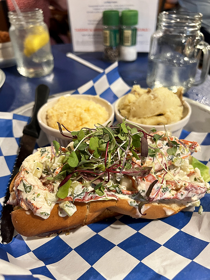 Not all heroes wear capes&mdash;some come on split-top rolls. This Maine-style lobster roll, adorned with microgreens, is summer vacation in sandwich form.