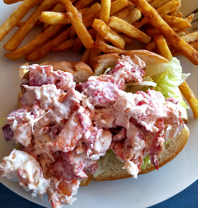 This isn't just a lobster roll&mdash;it's summer vacation transformed into a sandwich. Maine lobster chunks practically high-fiving the mayo.
