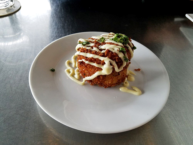 The legendary mac and cheese croquette &ndash; where comfort food gets dressed up for a night on the town.